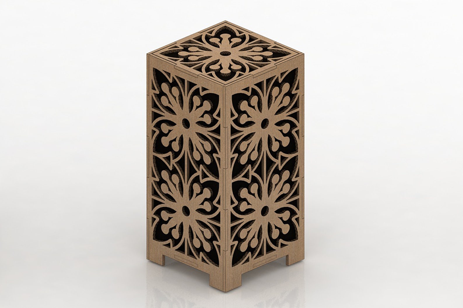 Lamp Laser Cut Cnc Router Plans Desk Lamp Wooden Wooden Lamp Vector ...