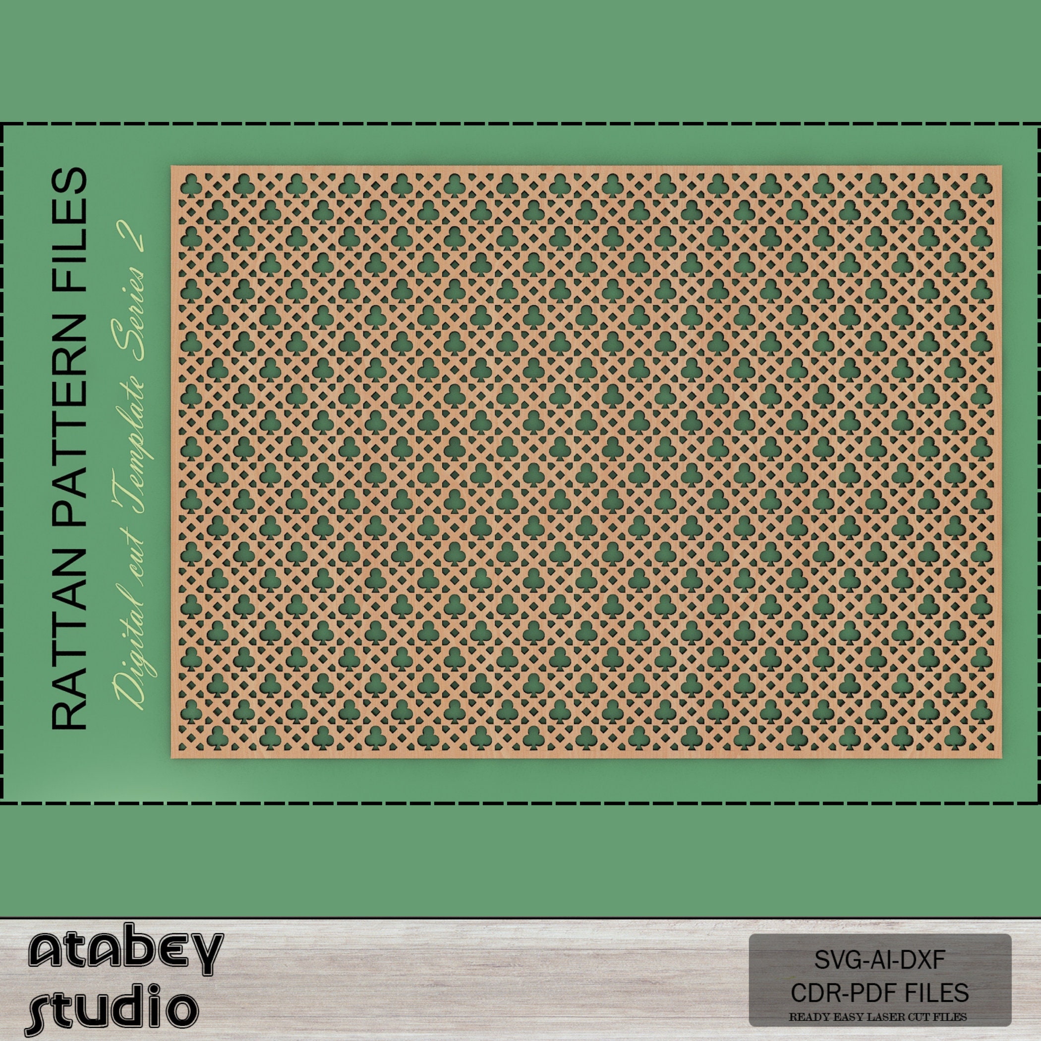 Rattan Cane Seamless Patterns Bundle - Boho Chic Decor & Basket Weave ...
