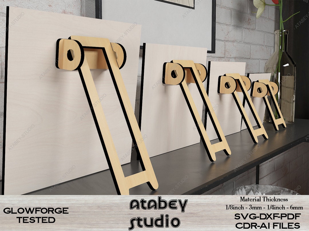 Folding Legs for Picture Frame / Photo Frame Holder / Wood Easel Stand ...