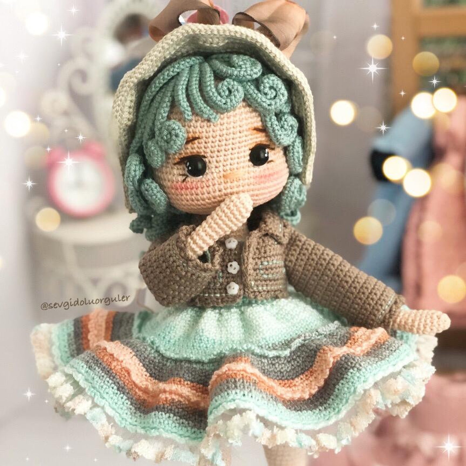 ENGLISH PATTERN Aybuke Doll Amigurumi PDF - Etsy