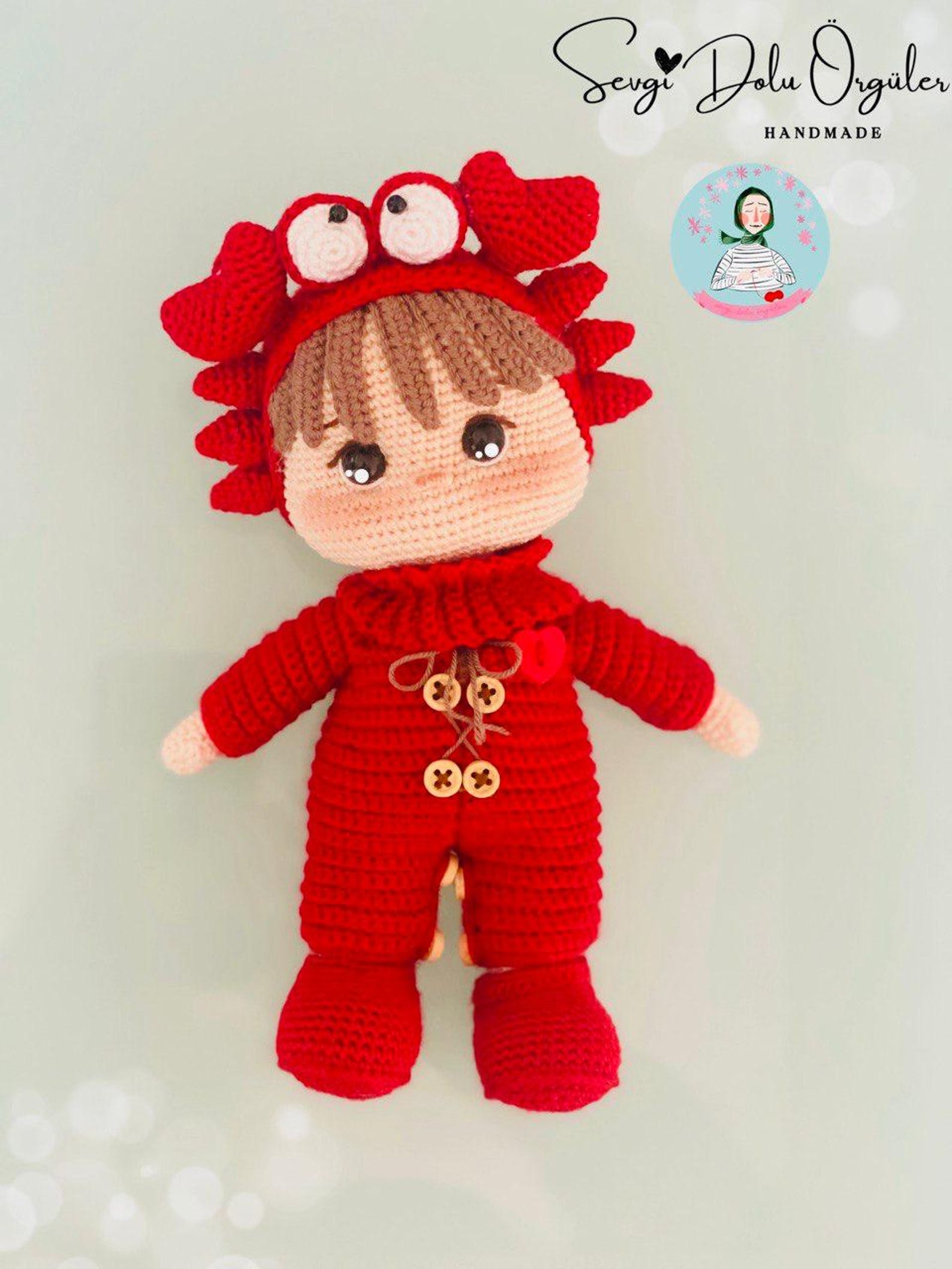 ENGLISH PATTERN "cancer Doll" Amigurumi PDF - Etsy