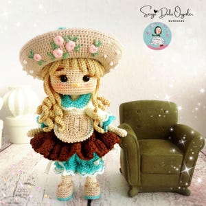 ENGLISH PATTERN ''maya Doll" Amigurumi PDF - Etsy