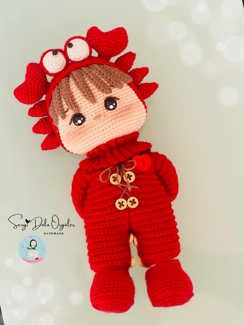 ENGLISH PATTERN "cancer Doll" Amigurumi PDF - Etsy
