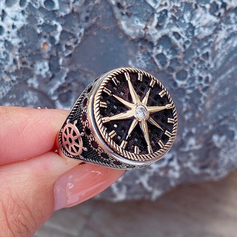 925 Sterling Silver Mens Ring Sterling Silver Man's Ring - Etsy