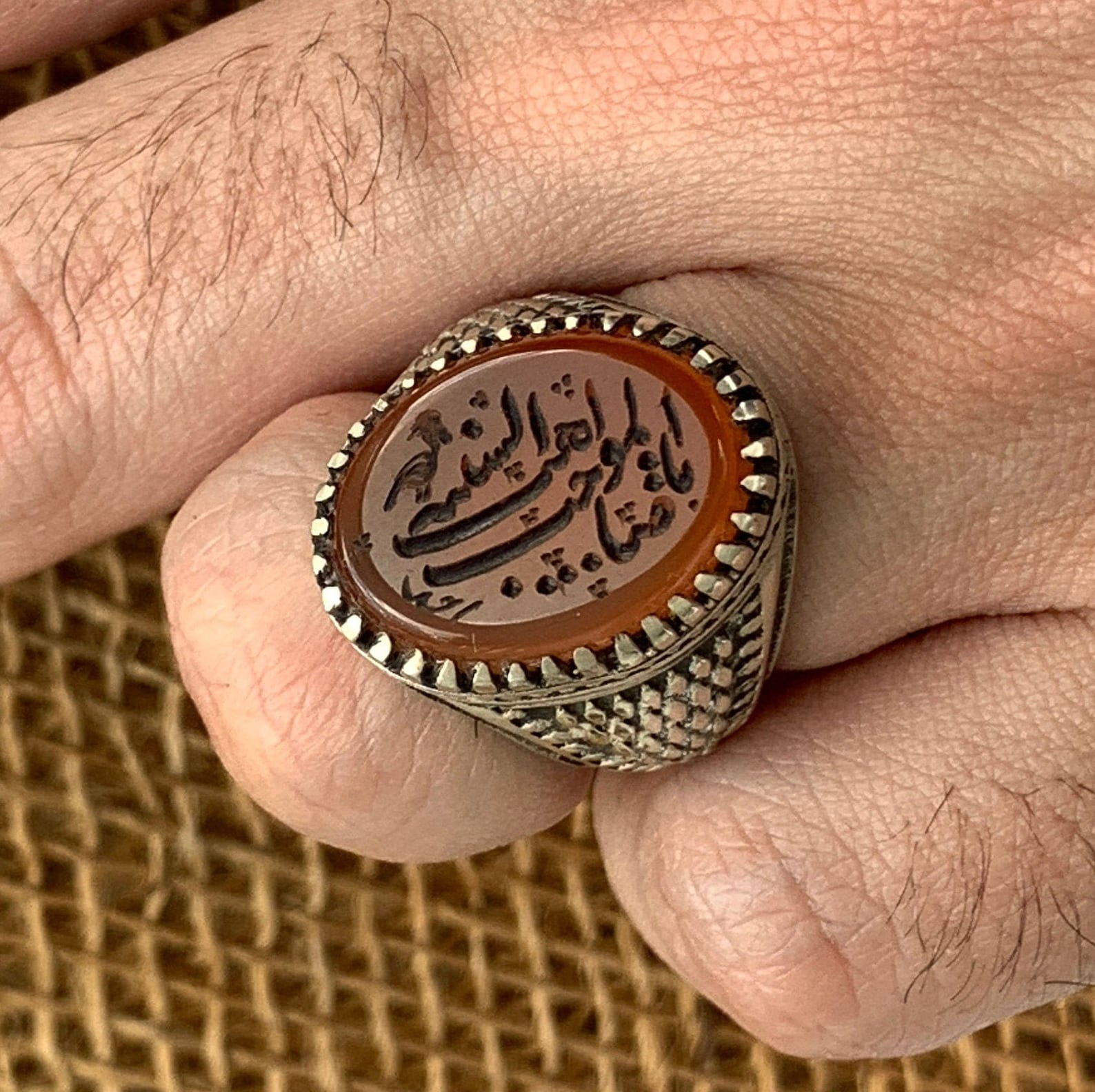 Islamic Ring Moslem Muslim Shia Najaf Karbala Ring Arabic - Etsy UK