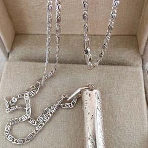 Shia Islamic 925 Sterling Silver Hirz Iman Javad Jawaad on Deer Skin ...