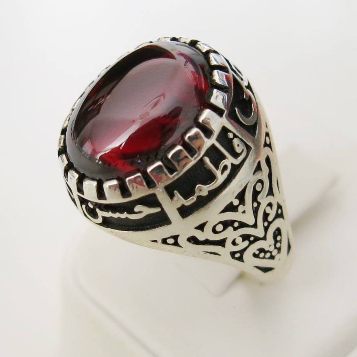 925 Sterling Silver Shia Ahlulbayt Ring – Islamic Jewelry for Men ...