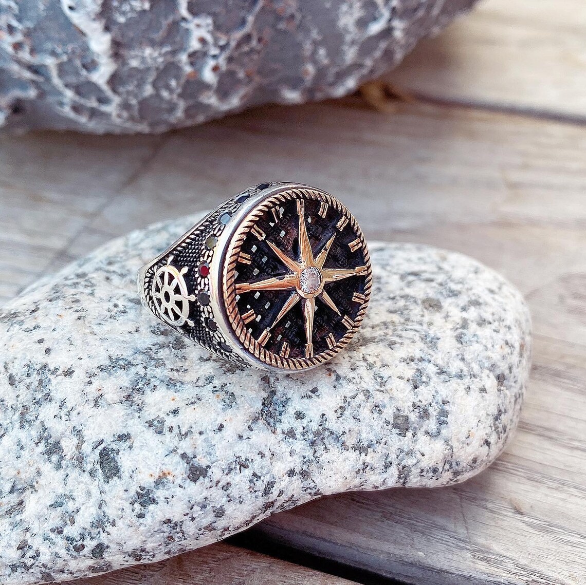 925 Sterling Silver Mens Ring Sterling Silver Man's Ring - Etsy