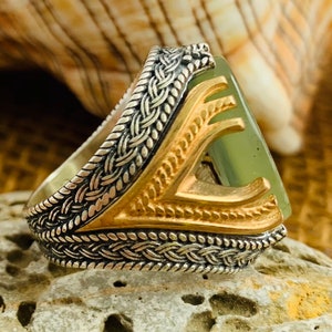 Islamic Ring Moslem Muslim Shia Ring Arabic Quran Calligraphy Natural ...