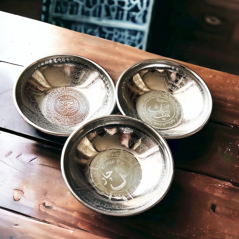 Islamic Metal Bowl - Etsy
