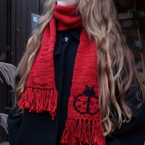 ladybug scarf pattern