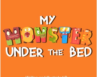 Monster Under My Bed - Etsy