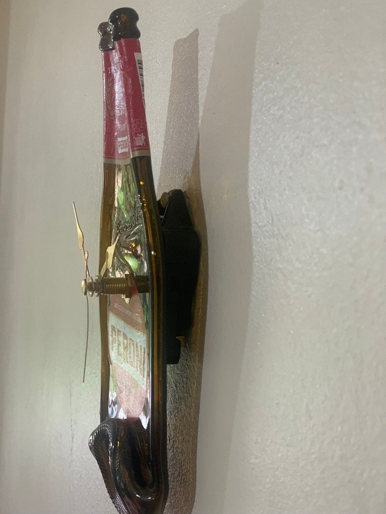 Peroni Red Squashed / Flattened Bottle Wall Clock - Etsy
