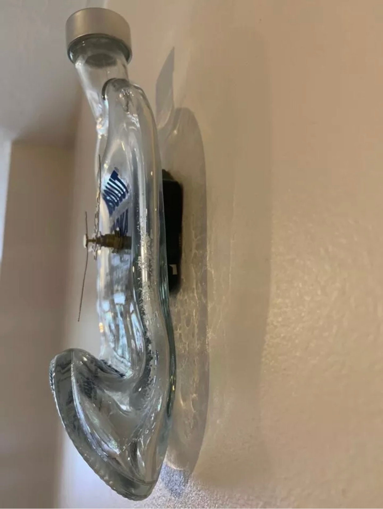 Absolut Vodka Squashed / Flattened Bottle Wall Clock With Lid ( Classic ...