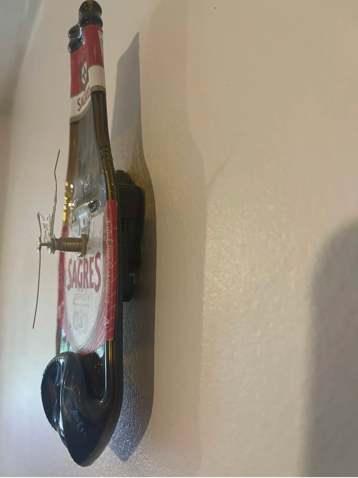 Sagres Cerveja Squashed / Flattened Bottle Wall Clock - Etsy