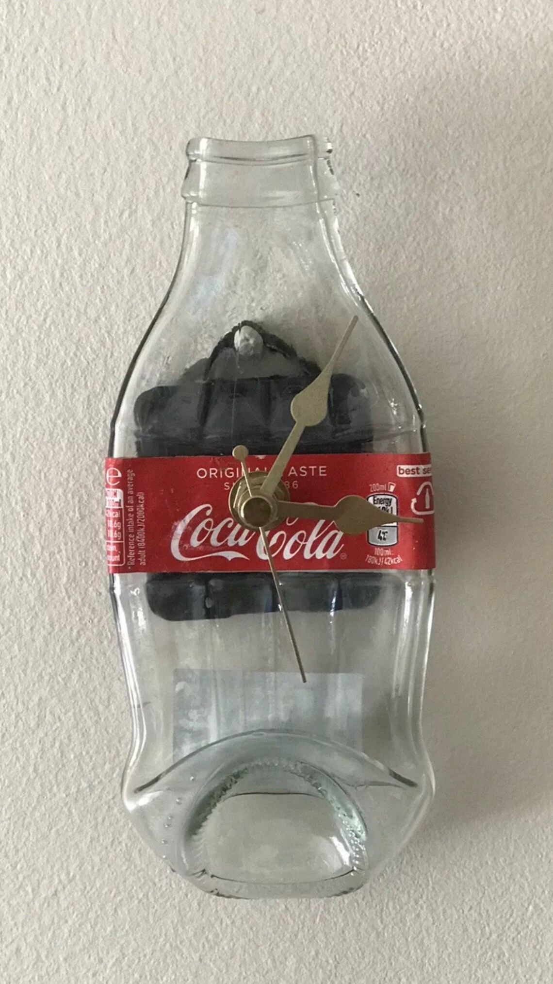 Coca Cola Squashed / Flattened Bottle Wall Clock - Etsy