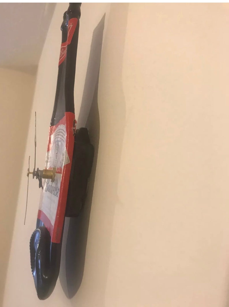Budweiser Squashed / Flattened Bottle Wall Clock - Etsy