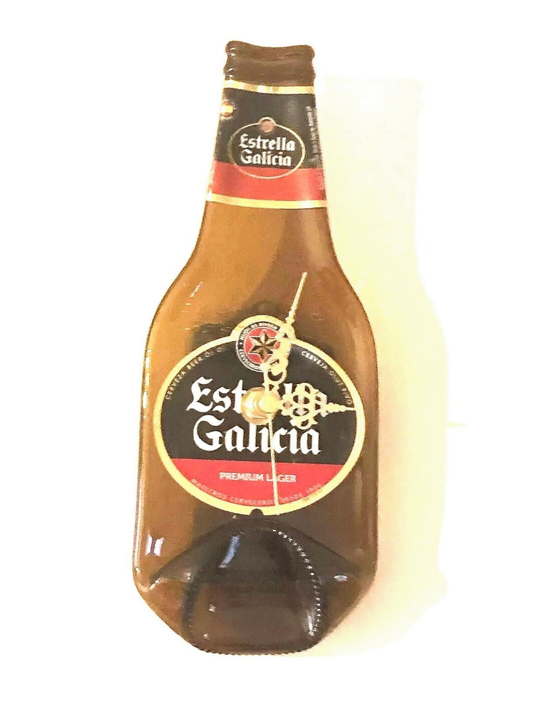 Estrella Galicia Squashed / Flattened Bottle Wall Clock - Etsy
