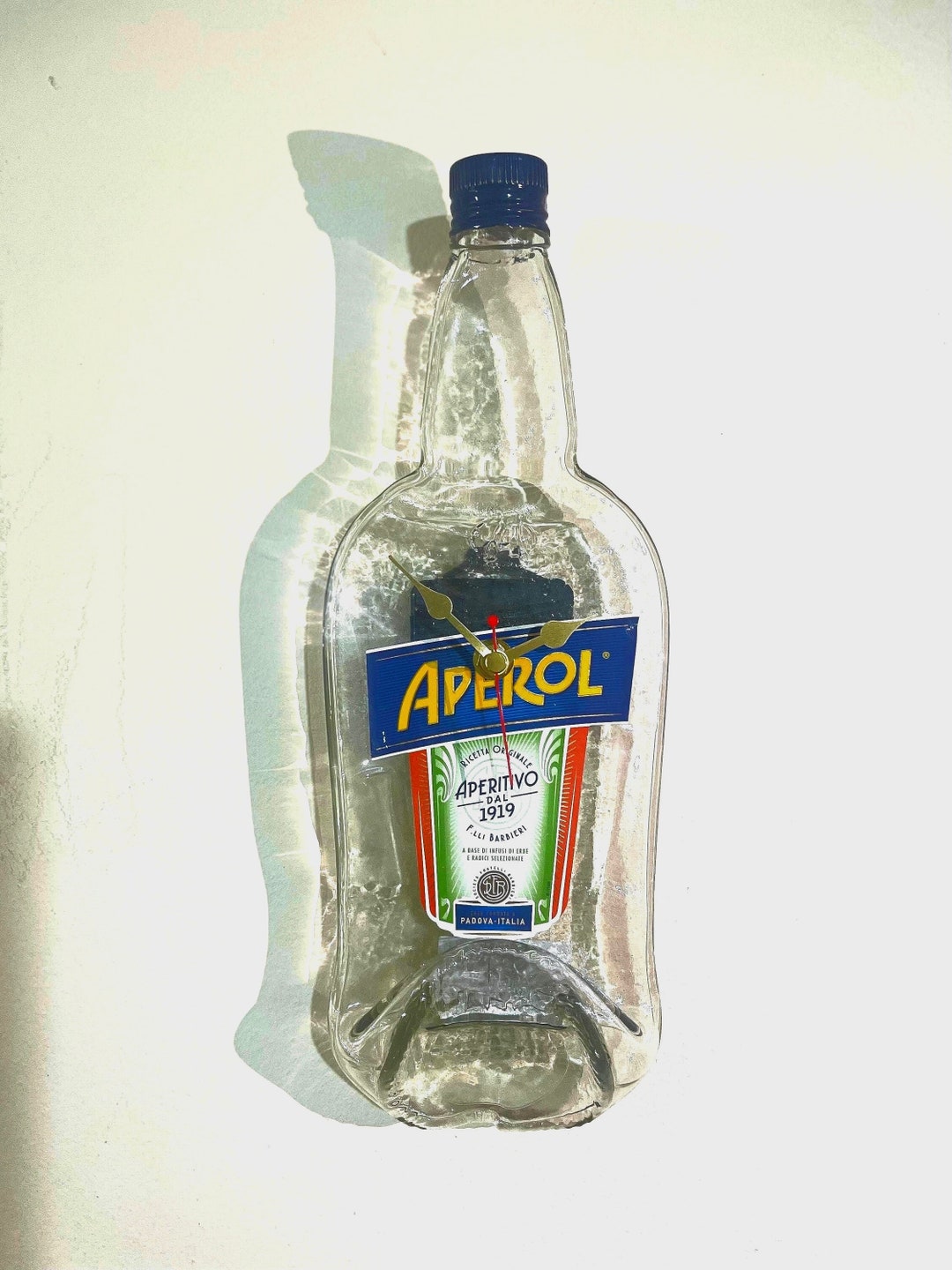 Aperol Italian Flattened/squashed Bottle Clock - Etsy
