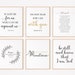Set of 6 Bible Verses Bundle, Encouraging Bible Verses Set, Christian ...