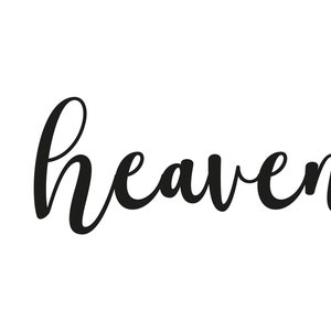 Heaven SVG PNG, Heaven Print Art, Christian SVG, Religious Cut File, T ...