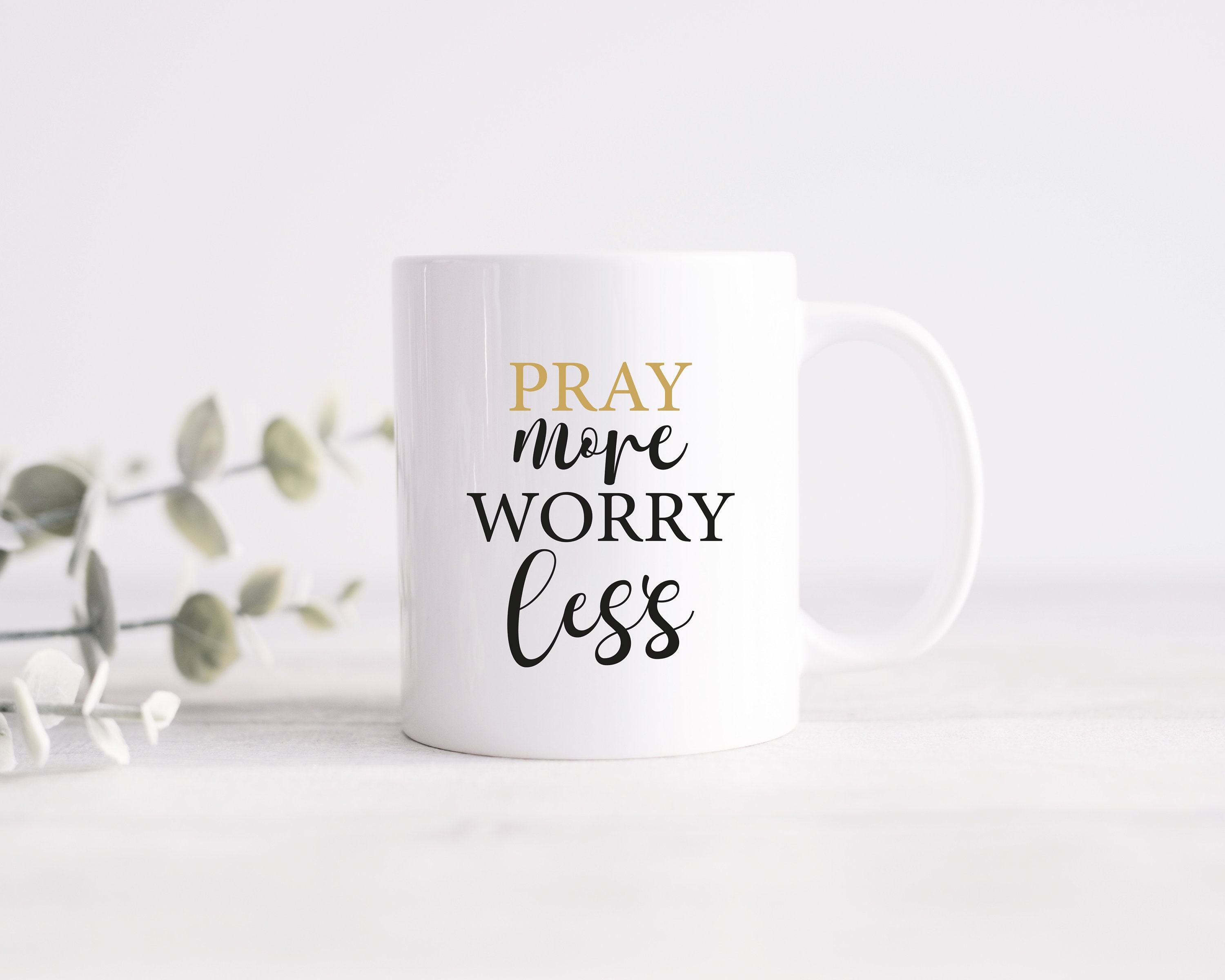 Pray More Worry Less SVG Pray More SVG Christian SVG - Etsy