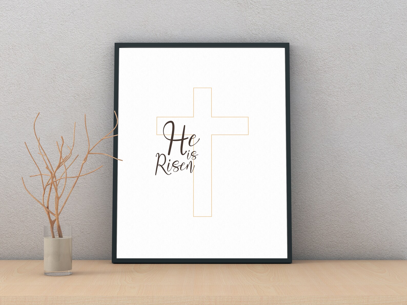 Easter Poster, Set of 6 Prints, Easter Bible Verses, Easter Wall Decor ...