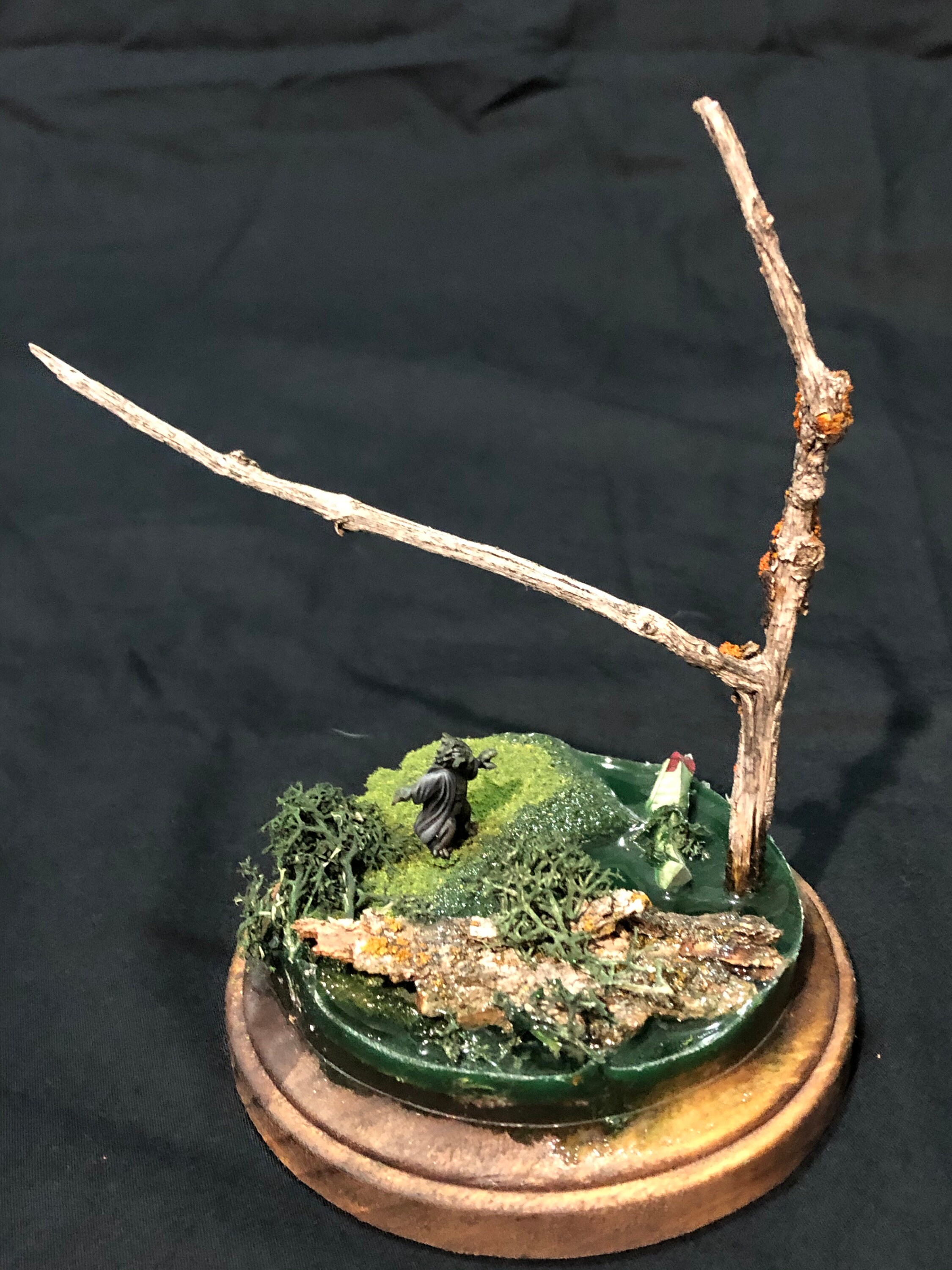 Yoda Display Base Star Wars Miniature on Dagobah - Etsy