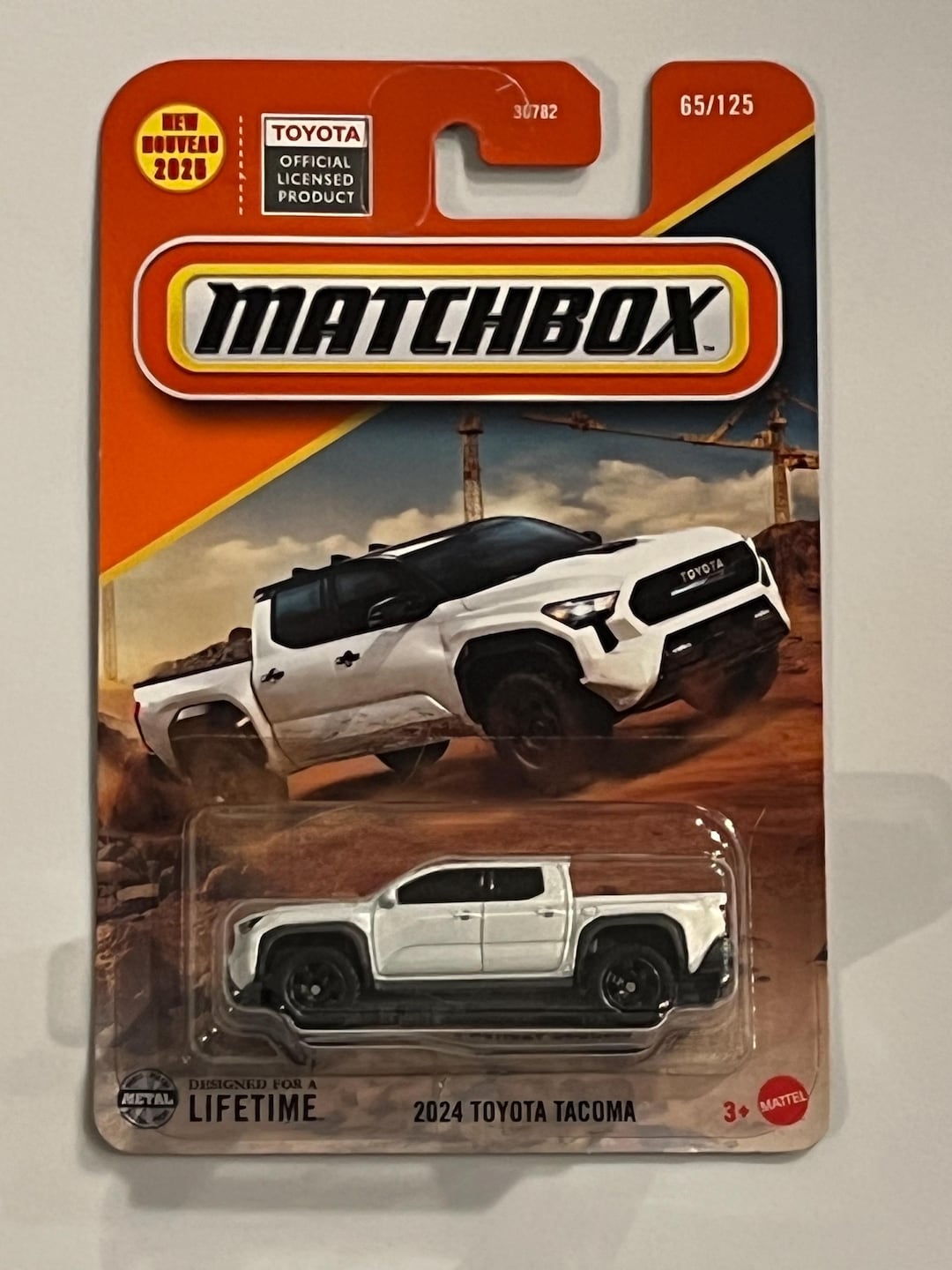 2024 4th Gen Matchbox Toyota Tacoma 1/64 Scale Truck Toy - Etsy