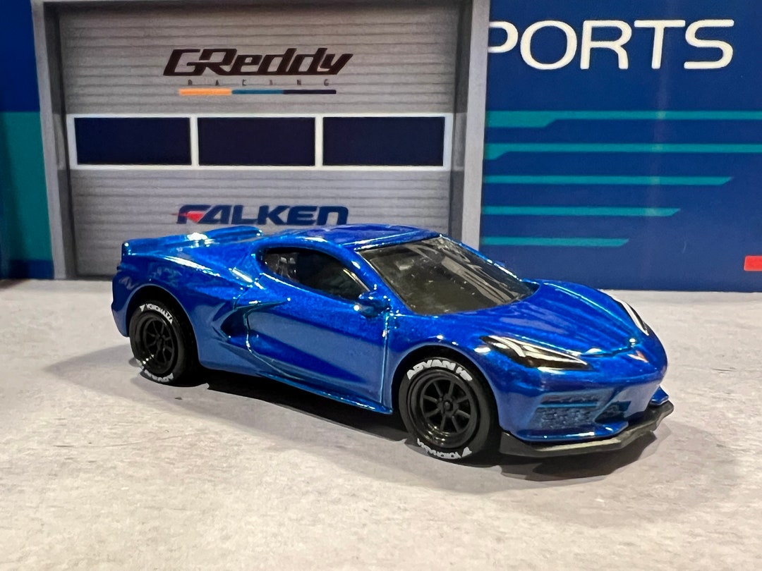 Hot Wheels Chevrolet Corvette C8 2020 1:64 With Real Rider Swap Wheels ...