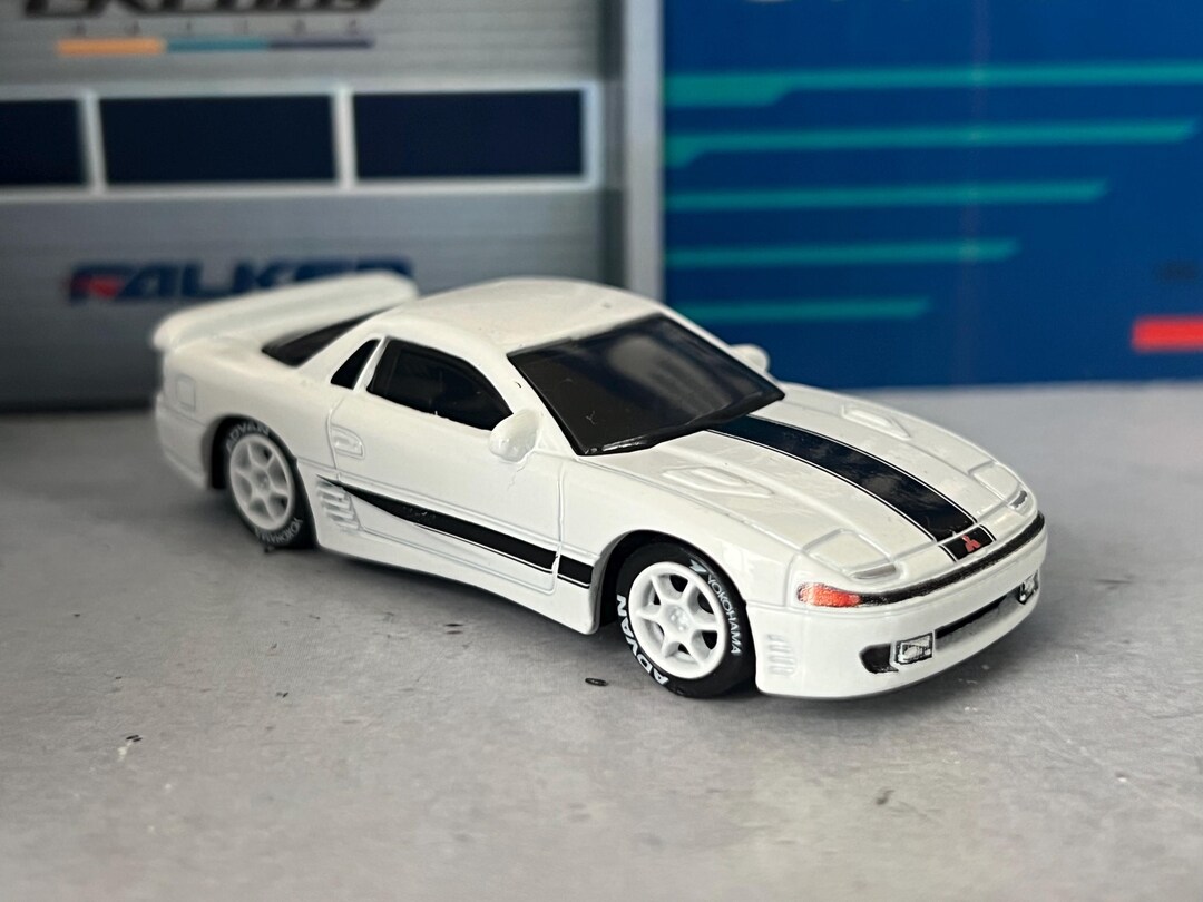 Hot Wheels Premium Metal Base Mitsubishi 3000gt White Barnes and Noble ...