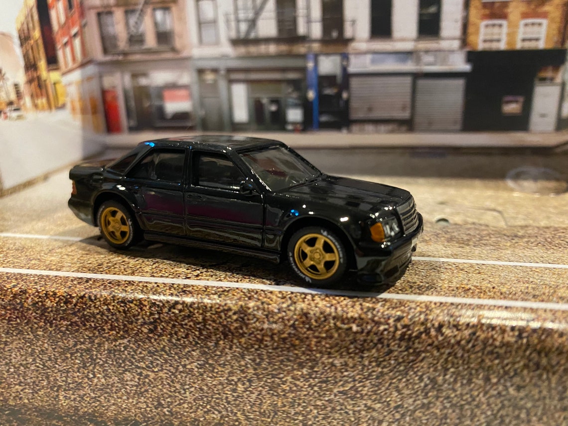 Hot Wheels Mercedes 500E Custom Wheel Swap 1/64 Scale | Etsy