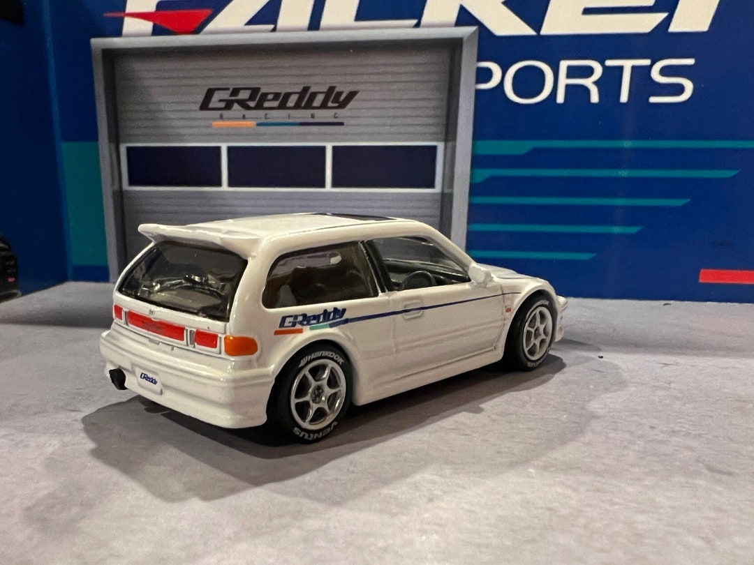 Hot Wheels Honda Civic EF Greddy With Real Rider Swap - Etsy