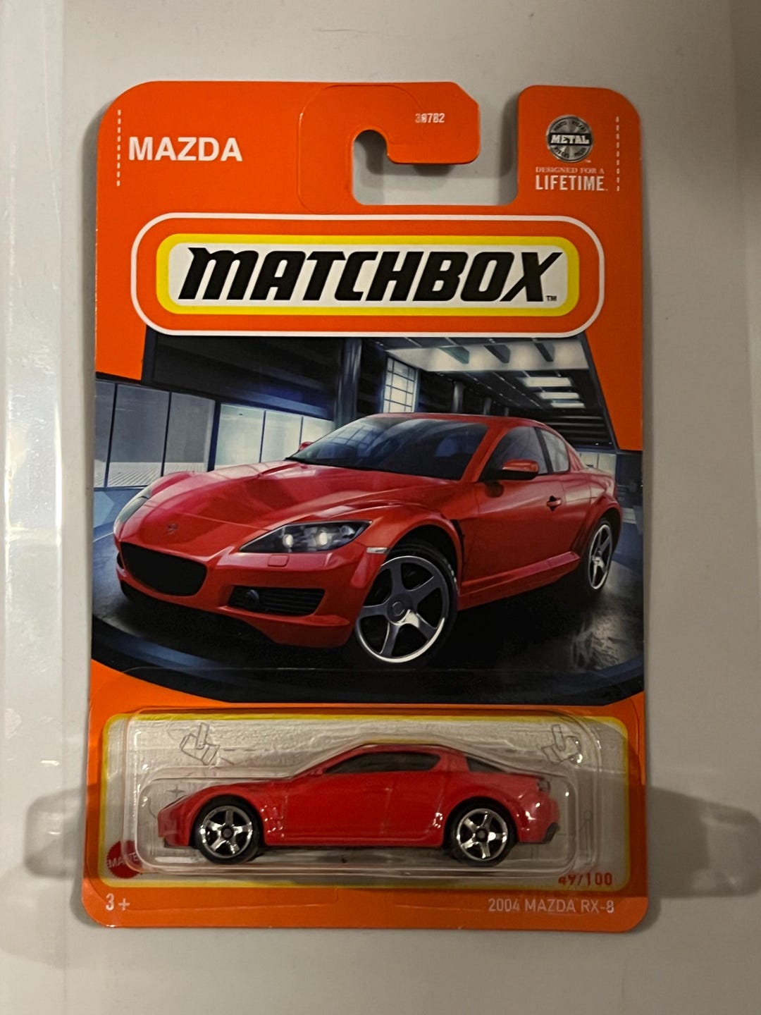 Matchbox 1:64 Scale Mazda Rx8 Red - Etsy