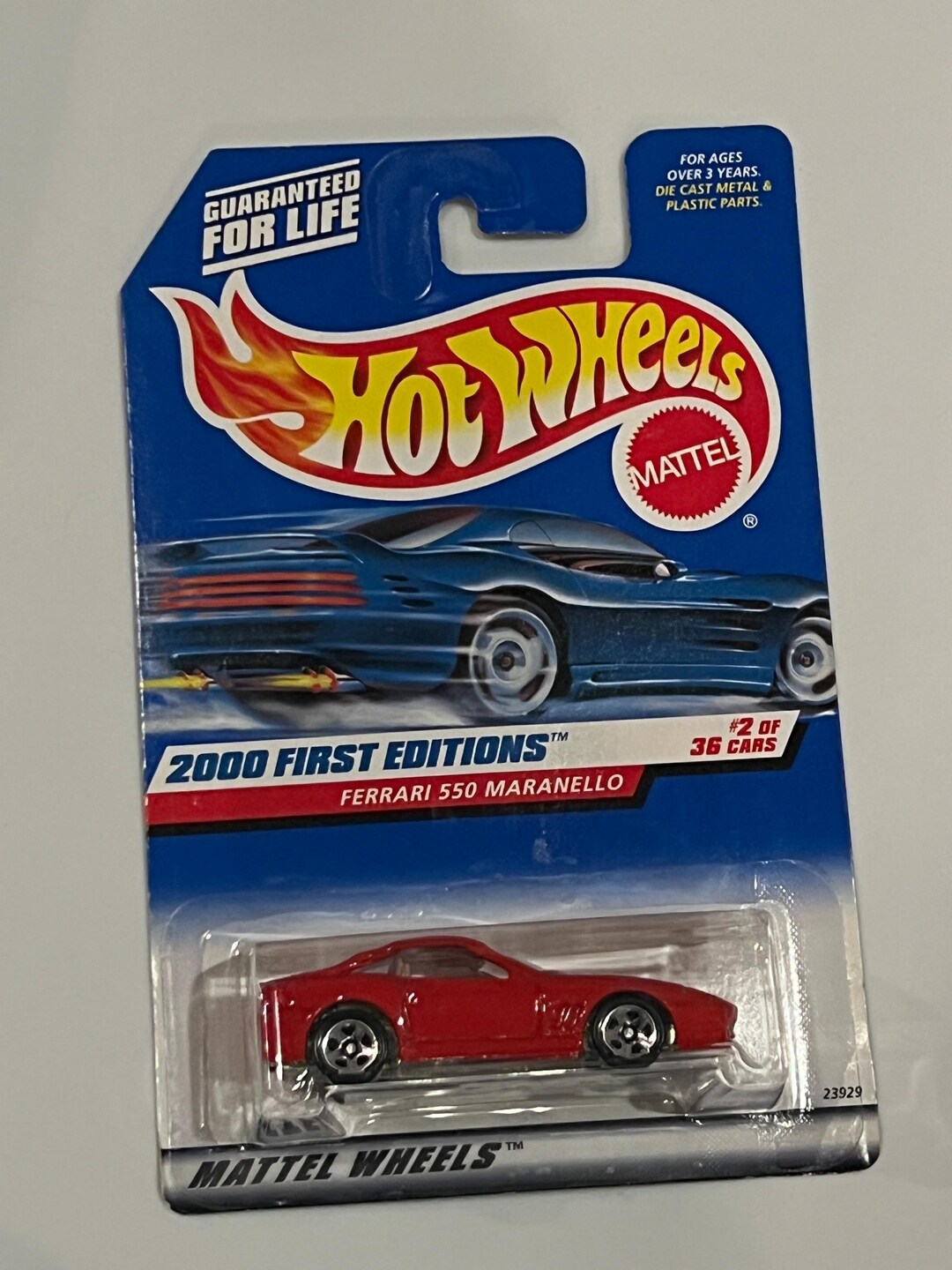 Hot Wheels Red Ferrari Maranello Carded Red 1:64 Scale Car - Etsy