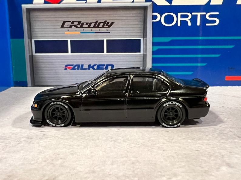 Hot Wheels Custom BMW M5 Premium Paint Black With Real Riders - Etsy