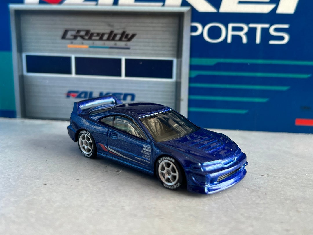 Hot Wheels Acura Integra Gsr Custom Dollar General Exclusive Blue Color ...