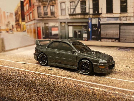 Hot Wheels Custom Subaru 22b Sti Impreza Real Rider Swap | Etsy