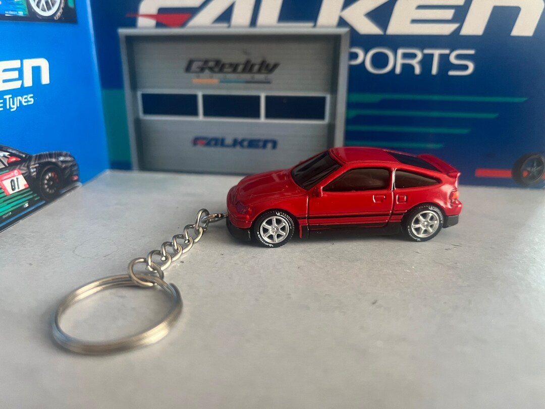 Hot Wheels Honda CRX Keychain 1/64 Scale With Real Rider Swap - Etsy