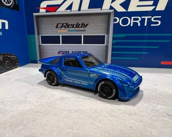 Hot Wheels Blue Mazda Rx7 FD Wheel Swapped - Etsy