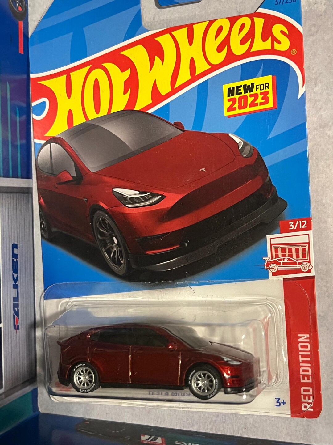 Hot Wheels Tesla Model Y Custom Wheel Swapped Choose Grey, Red, Black ...