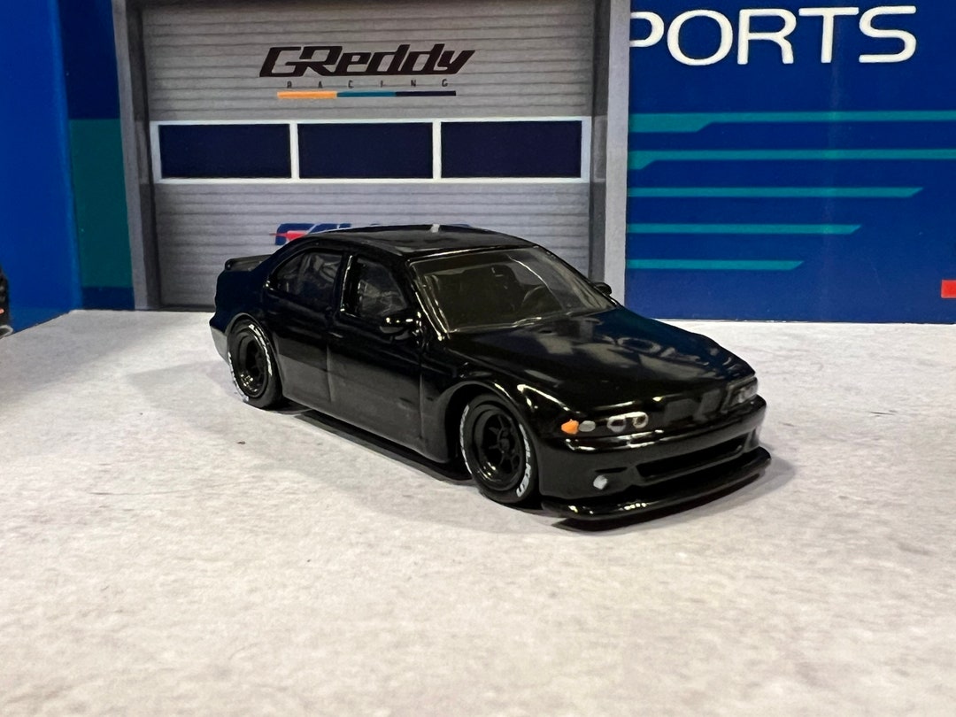 Hot Wheels Custom BMW M5 Premium Paint Black With Real Riders - Etsy