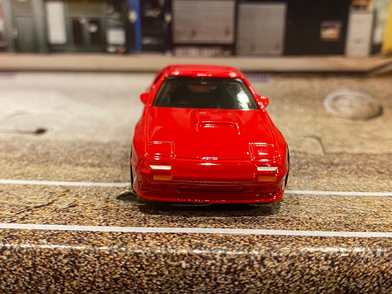 Hot Wheels 1/64 Scale Red Mazda Rx7 Fc Coupe Real Rider Swap | Etsy