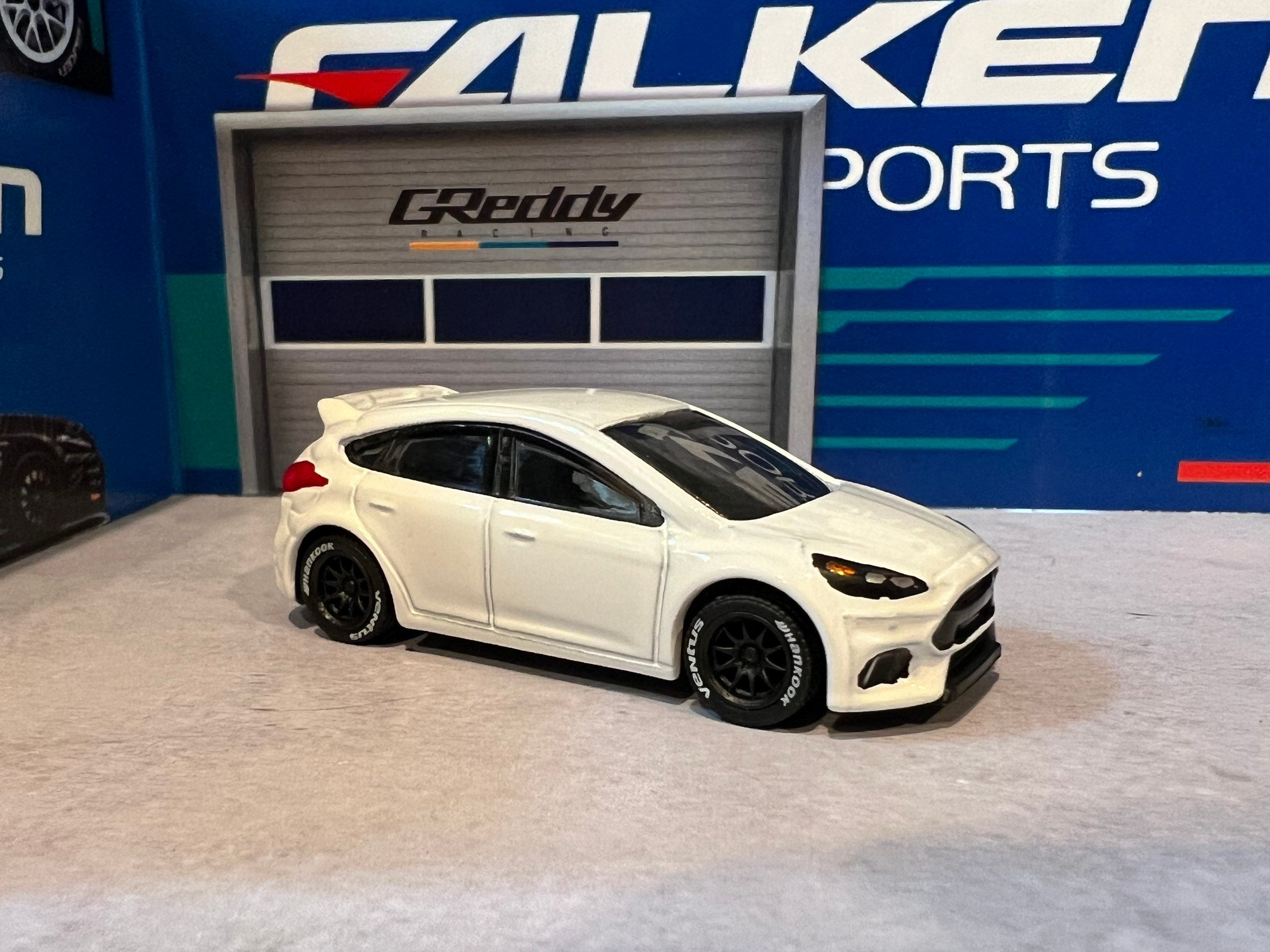 Hot Wheels Custom Painted and Wheel Swapped Ford Focus RS Grey - Etsy