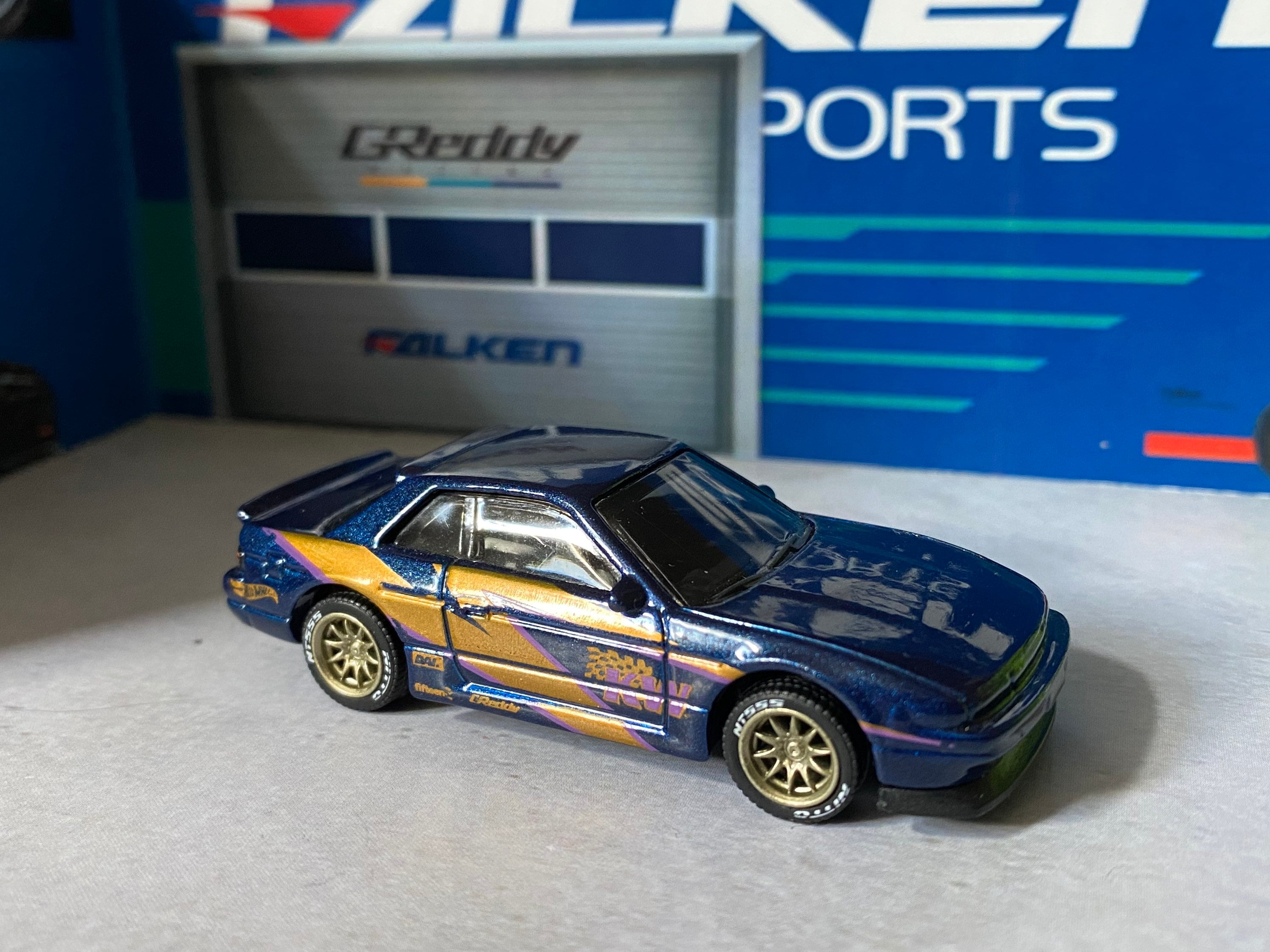 Hot Wheels Custom Nissan Silvia Coupe Wheel Swapped Blue or - Etsy