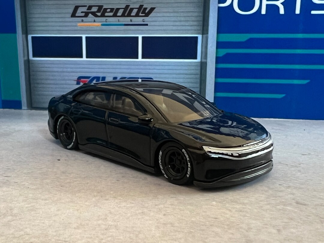 Hot Wheels Lucid Air With Real Rider Swap Custom 1/64 - Etsy