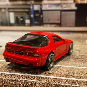 Hot Wheels 1/64 Scale Red Mazda Rx7 Fc Coupe Real Rider Swap | Etsy