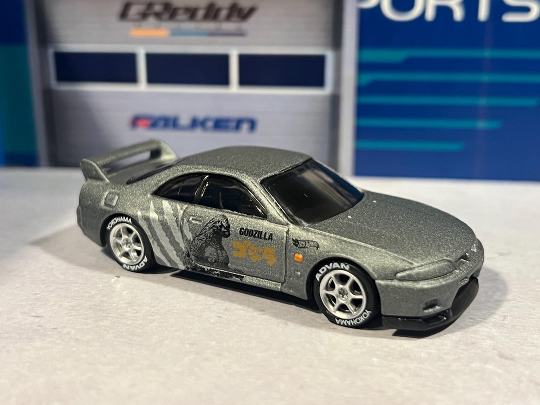 Hot Wheels Nissan GTR R33 With Real Rider Custom Wheel Swap - Etsy