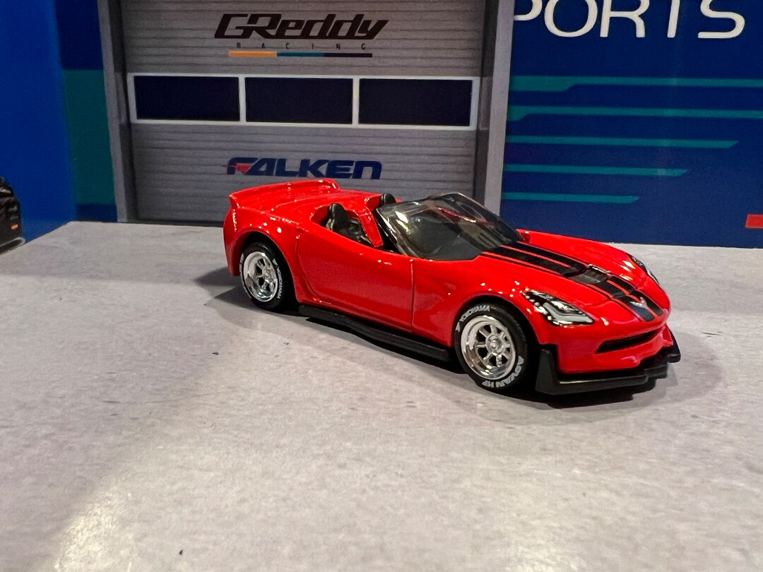 Hot Wheels Chevrolet Corvette C7 Z06 Convertible With Wheel Swap Real ...