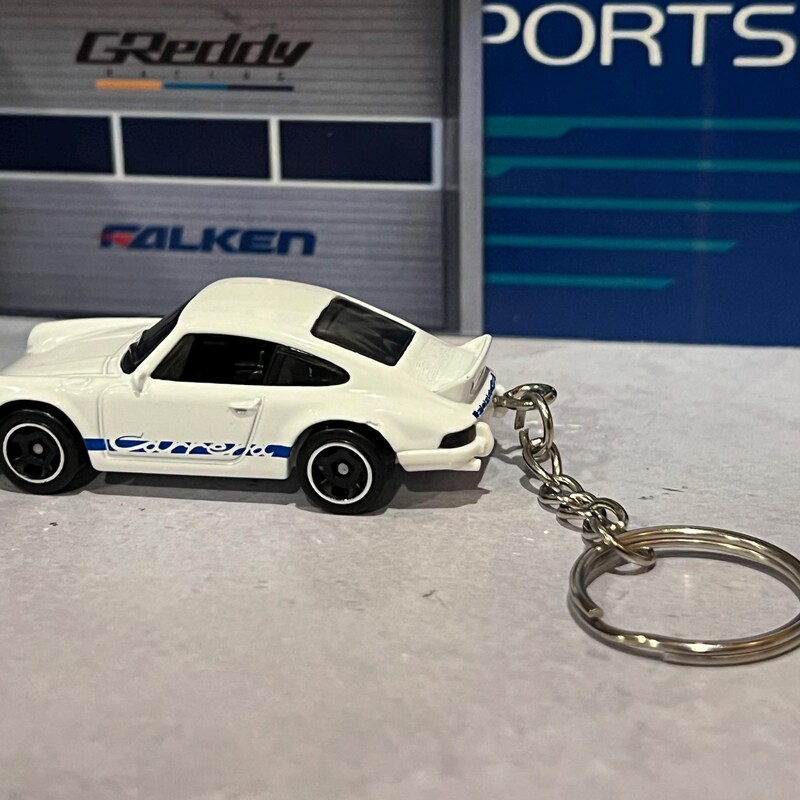 Porsche Hot Wheels Keychain - Etsy